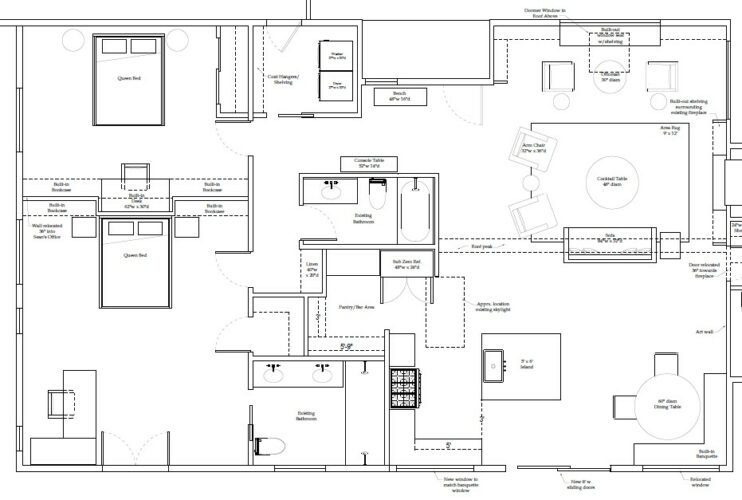 How to Design an Open Concept Kitchen and Living Room