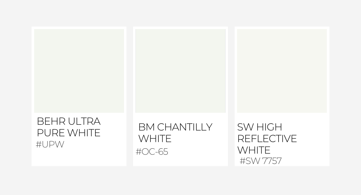 Pure White: A List of My Top Three Favorites | Revelry Interior Design ...